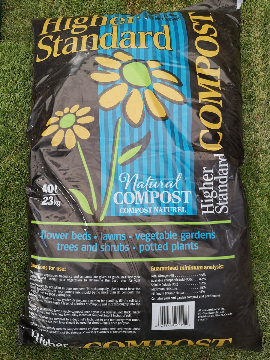 Higher Standard Farm Compost 40L – The Greenery Garden Centre